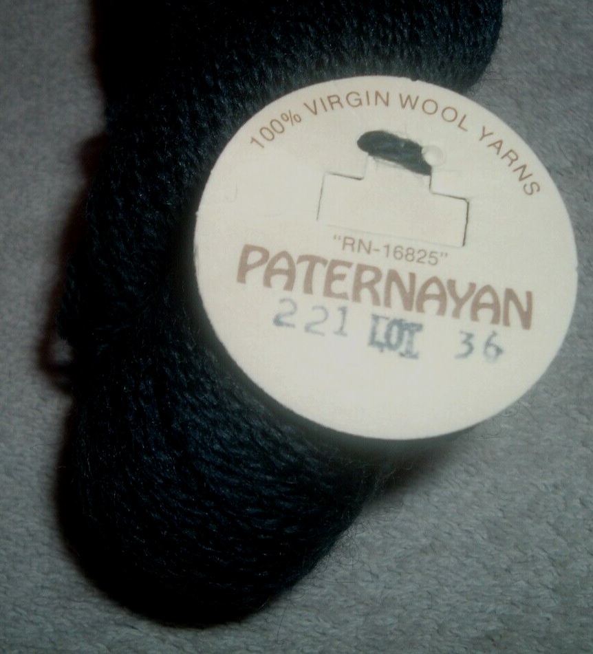 Paternayan 3ply Persian Wool #221 Charcoal Gray Needlepoint Yarn | eBay