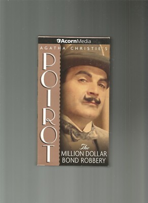 AGATHA CHRISTIE'S POIROT - Million Dollar Bond Robbery, VHS | eBay