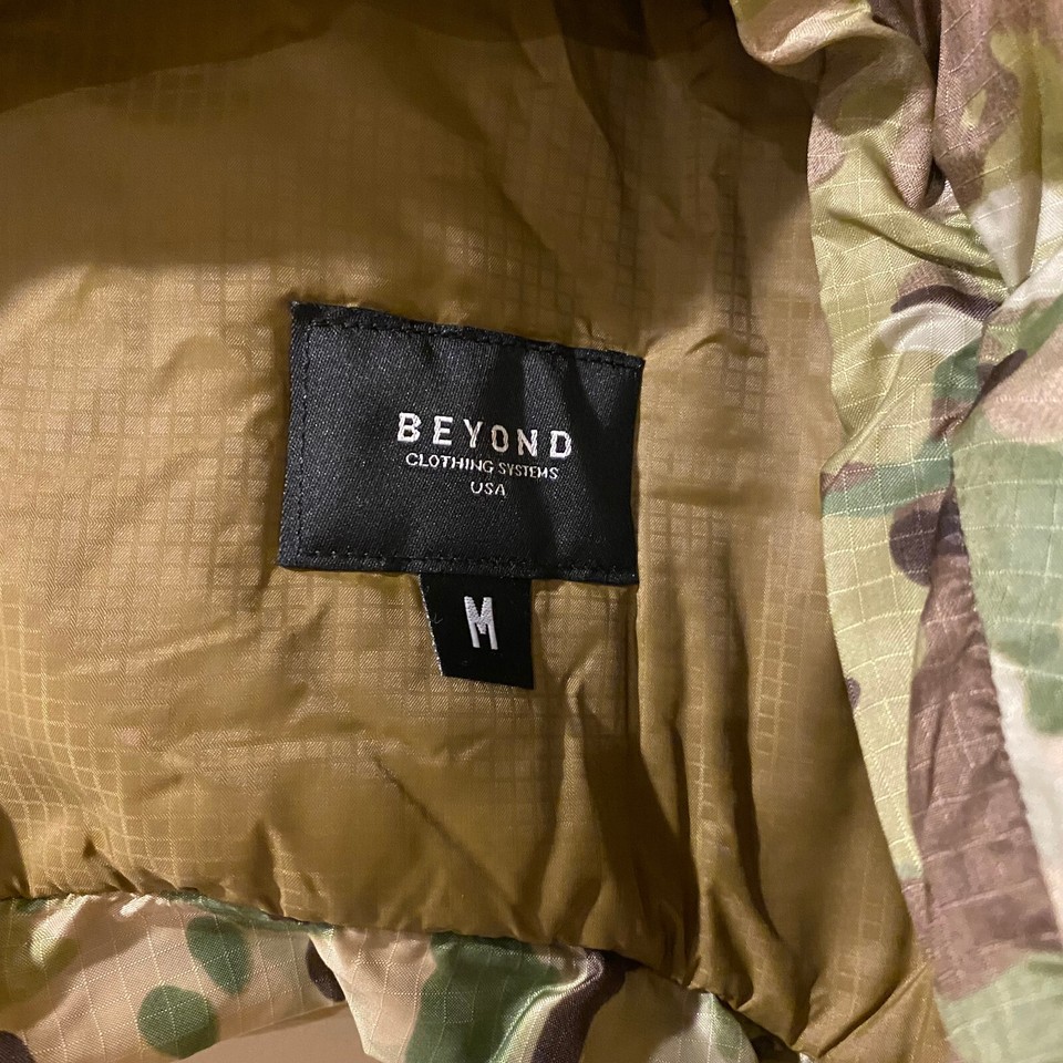 BEYOND A8 Quarter Jacket Multicam Climashield Apex Cold Weather ...