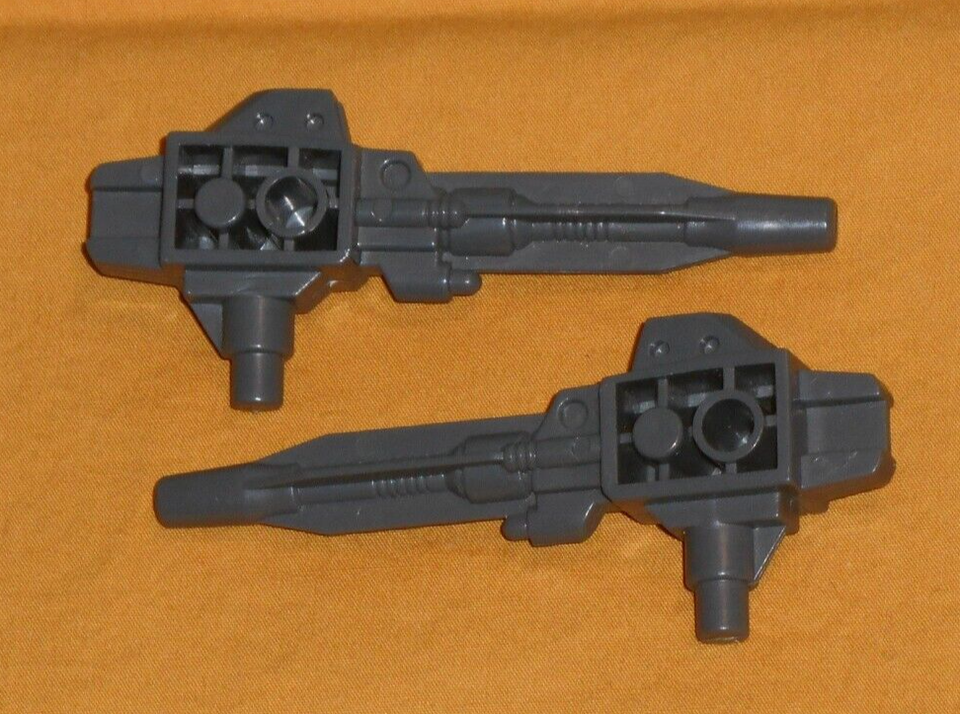 original G1 Transformers DARKWING R+L GUN weapons parts lot Dreadwing ...