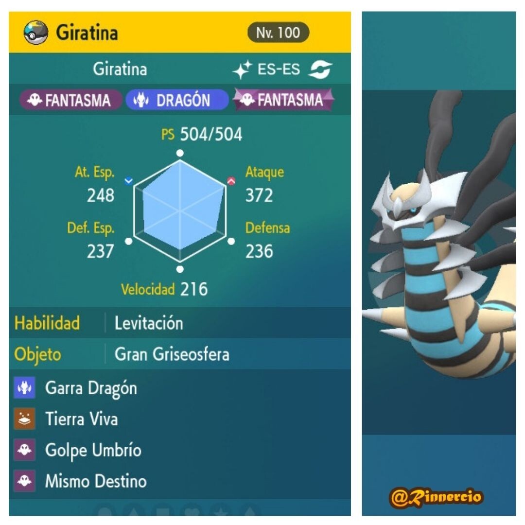 Forma De Origem Giratina Ex Giratina | Pokédex