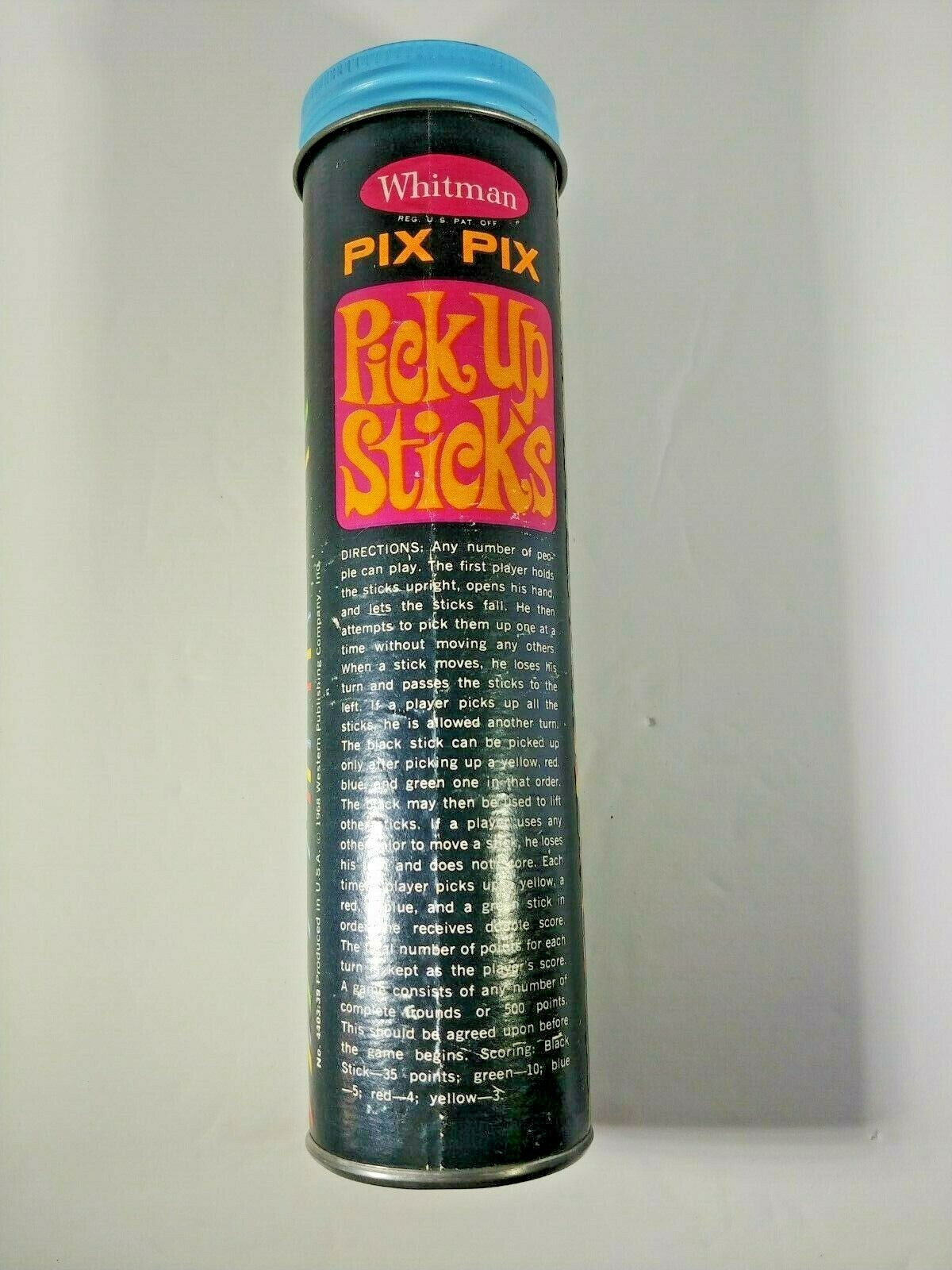 Whitman Plastic Pix Pix Pick Up Sticks 1968 | eBay