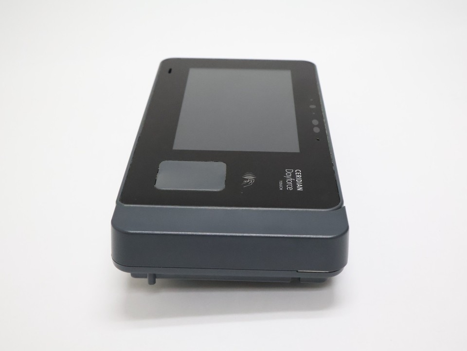Ceridian Dayforce Touch 24V/0.75A Time Clock with Adapter & Wall Mount ...