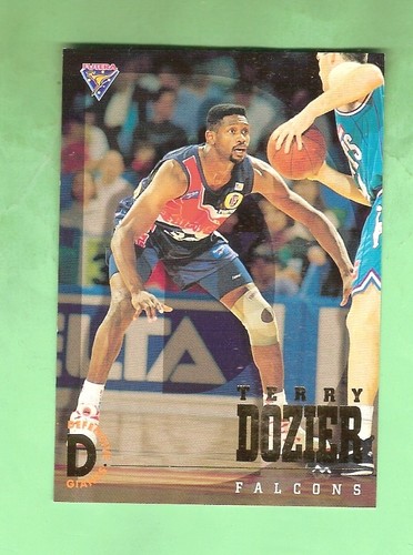 1994 FUTERA AUST. BASKETBALL DEFENDIVE GIANTS CARD DG1 TERRY DOZIER ...