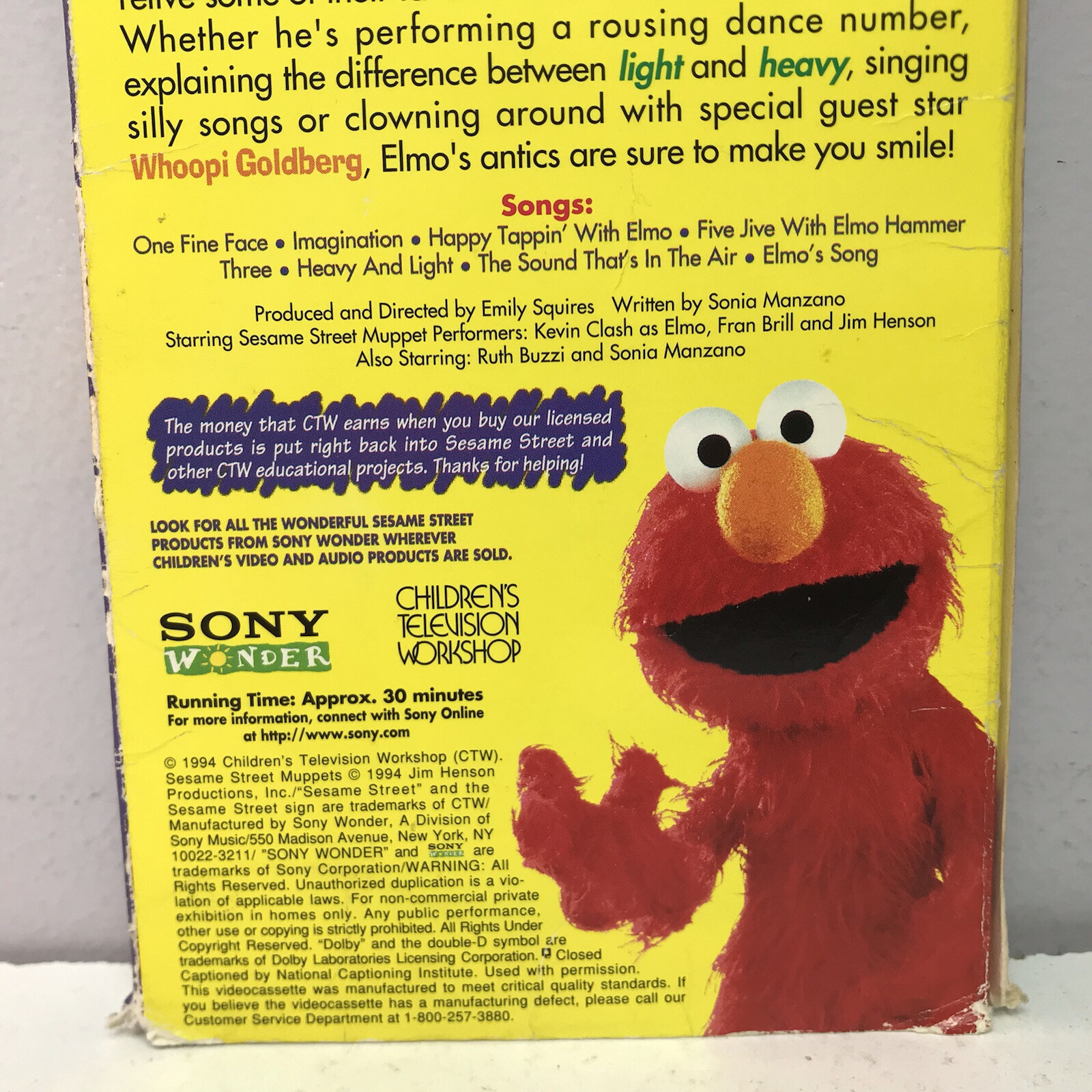 Sesame Street Best of Elmo VHS Video Tape | Grelly USA