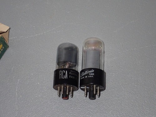 RCA & GE 6K6GT Vacuum Tubes, TV-7 Tested, Good | eBay