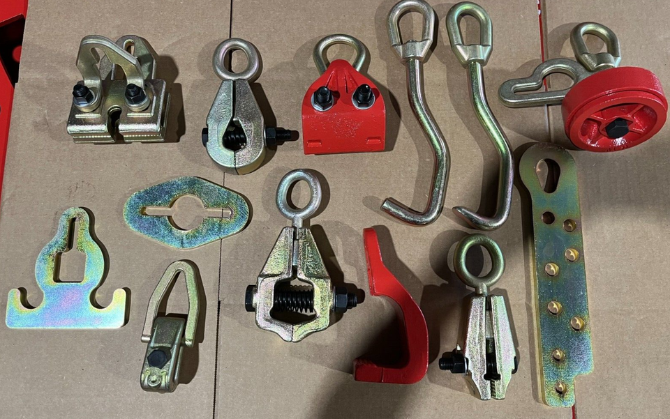 FRAME MACHINE CLAMPS 13 PIECE SET BEST VALUE very high quality better ...