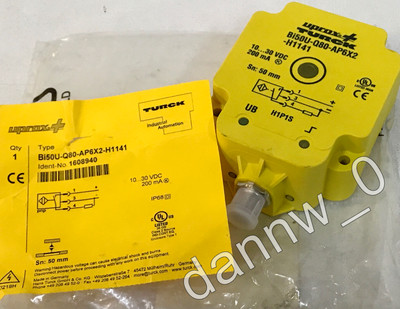 1PC New in box Turck BI50U-Q80-AP6X2-H1141 Proximity Sensor | eBay