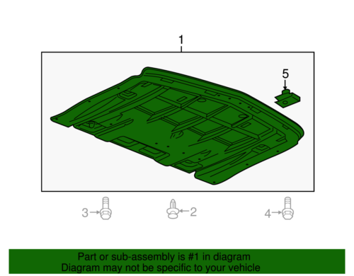 GM Front Compartment Air Deflector 23329707 | eBay
