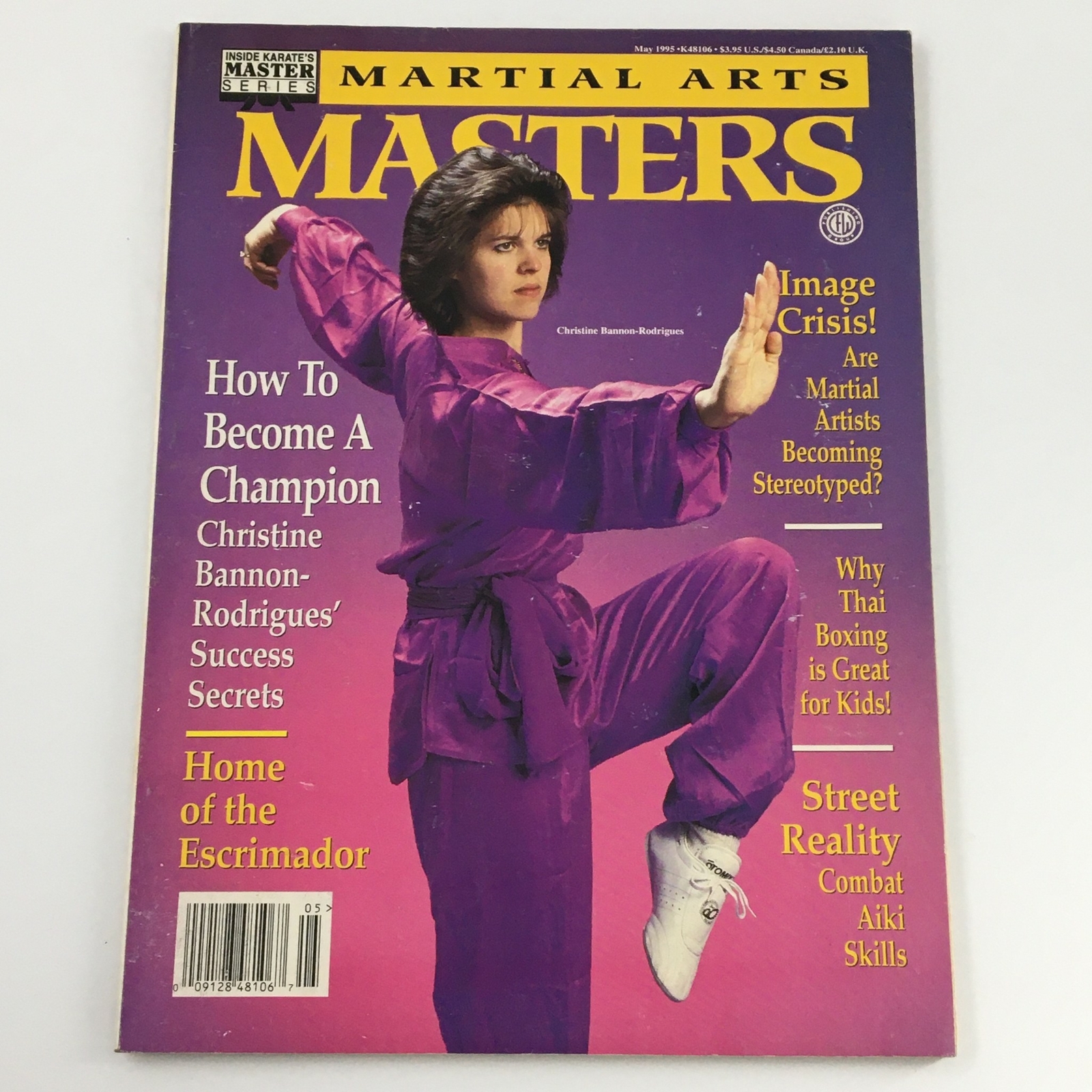 Martial Arts Masters May 1995 Christine Bannon-Rodrigues Feature ...
