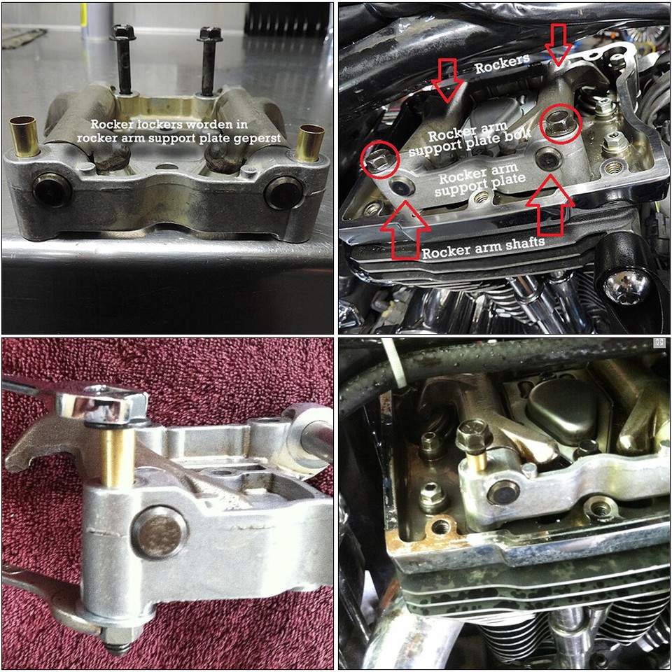 For Harley Davidson Rocker Lockers Kit Twin Cam End Ticking Noise ...