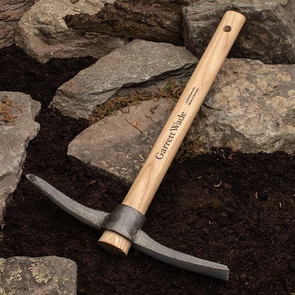 Mini Pick Axe | Pry Roots and Loosen Garden Soil | Small Mattock Tool ...