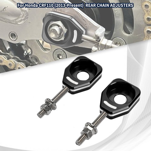 For Honda All CRF110F CRF110 2013-2024 Rear Chain Adjusters 6061-T6 ...
