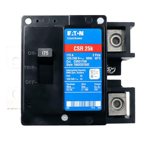 Eaton CSR2175N 175 Amp 240V 2 Pole Circuit Breaker | eBay