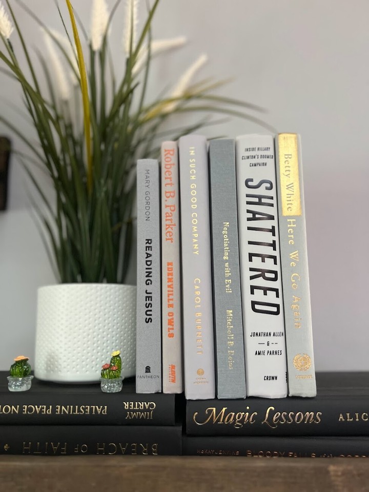 Stack of 6 colorful books for Decorating Staging | Book Decor| Home ...