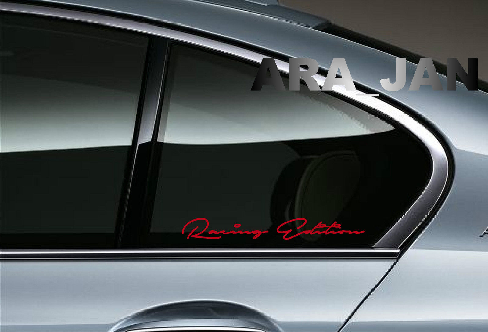 Racing Edition Decal Sport sticker car logo window emblem motorsport ...