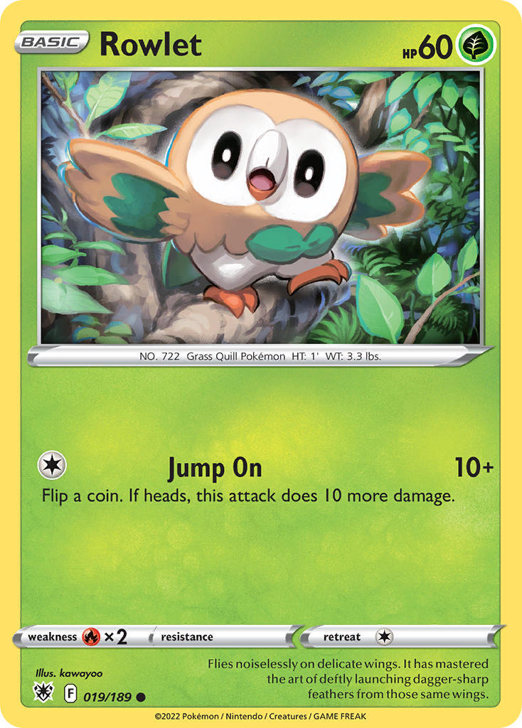 Rowlet (Common)[SM01]: Buy and Sell Prices & Values - Pokécazilla