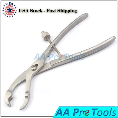 Verbrugge Bone Holding Forceps 7" With Screw Speed Lock Orthopedic | eBay