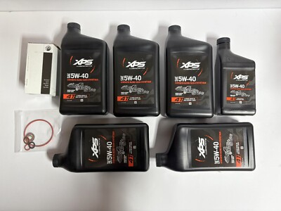 CAN AM SPYDER BRP OIL CHANGE KIT 5W40 ROTAX 1330 ACE 9779484 9779249 | eBay