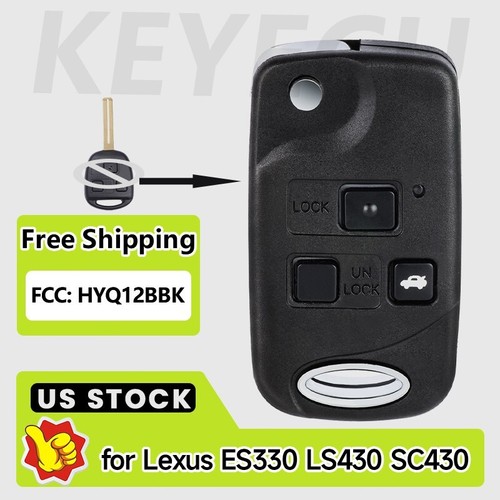 for 2001-2010 Lexus ES330 LS430 SC430 Upgraded Remote Car Key Fob ...