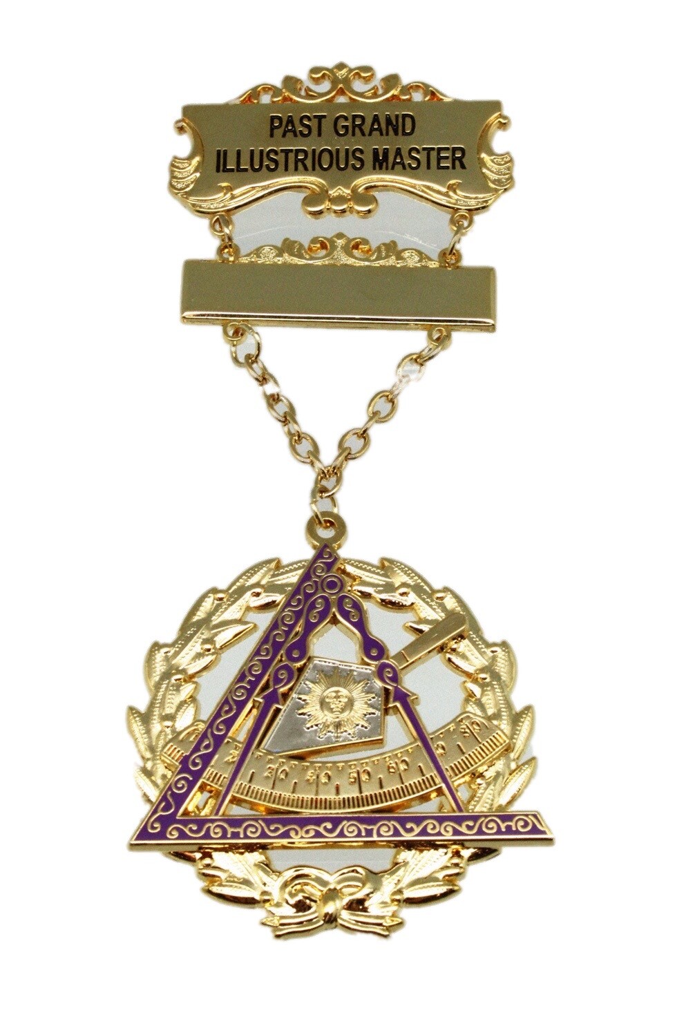 York Rite Knights Templar Past Grand Illustrious Master Masonic Jewel ...
