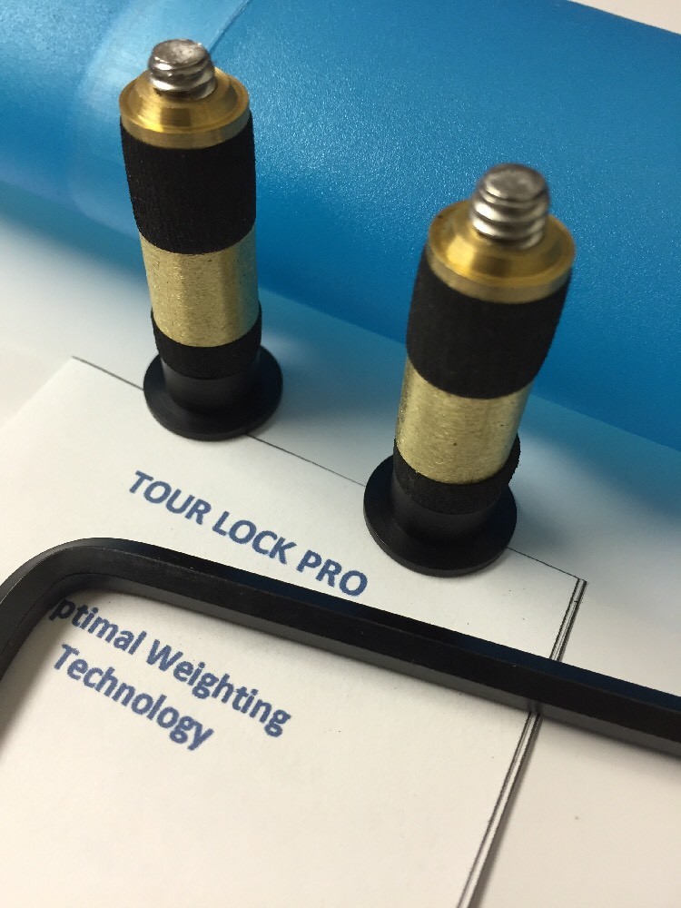 Tour Lock Pro 2-25gram Counter Weight (Black) for Driver/woods w/Manual ...