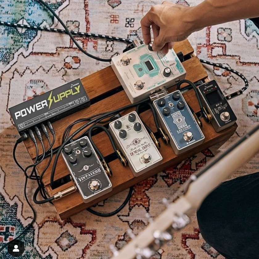 🎸Donner Analog Compressor Effects Pedal Ultimate Comp Dual Mode ...