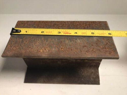 Rustic I-Beam Anvil Blacksmithing 4" Tall, 6" Length | eBay