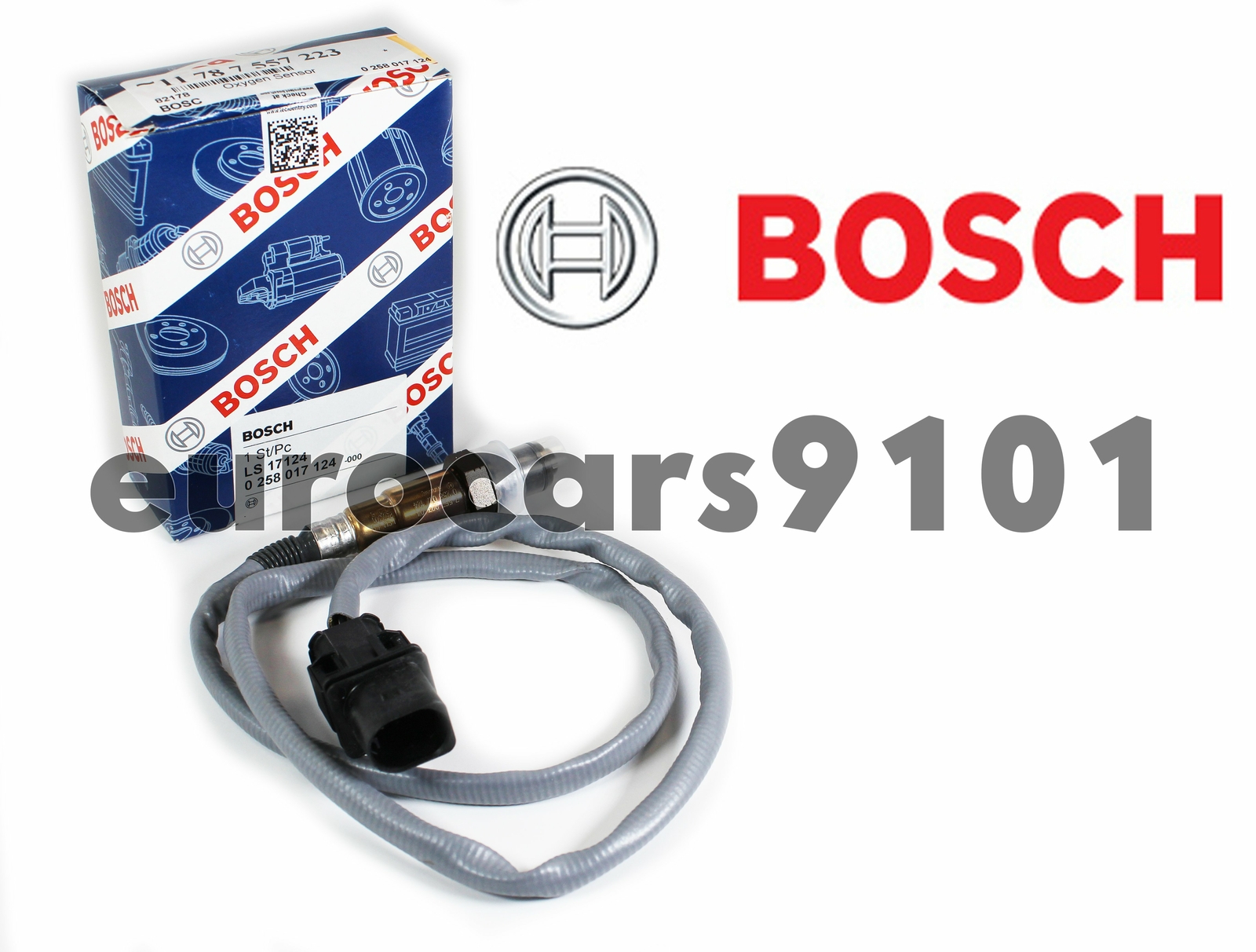 New! BMW Bosch Left Upstream Oxygen Sensor 0258017124 11787557223 | eBay