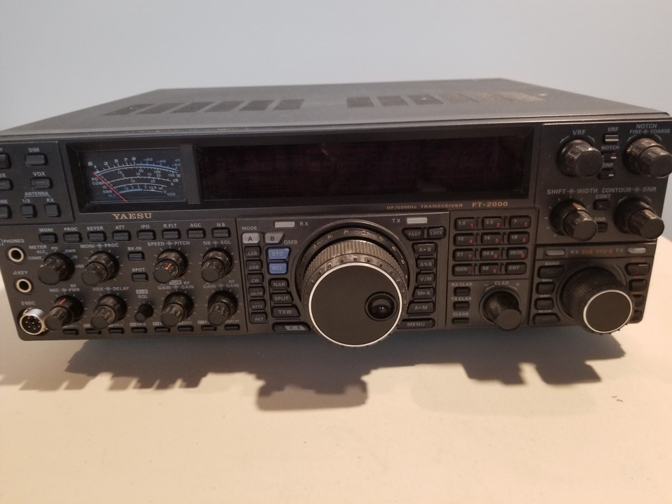 YAESU FT-2000 1.8-54MHz HF/50MHz Transceiver 100W - JAPAN | eBay