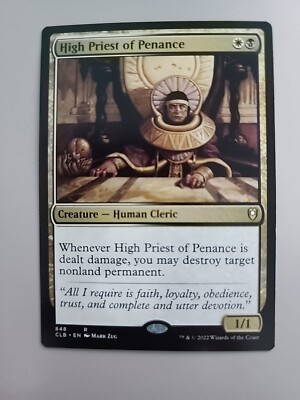 MTG High Priest of Penance Commander Legends: Baldur's Gate 848 Regular ...