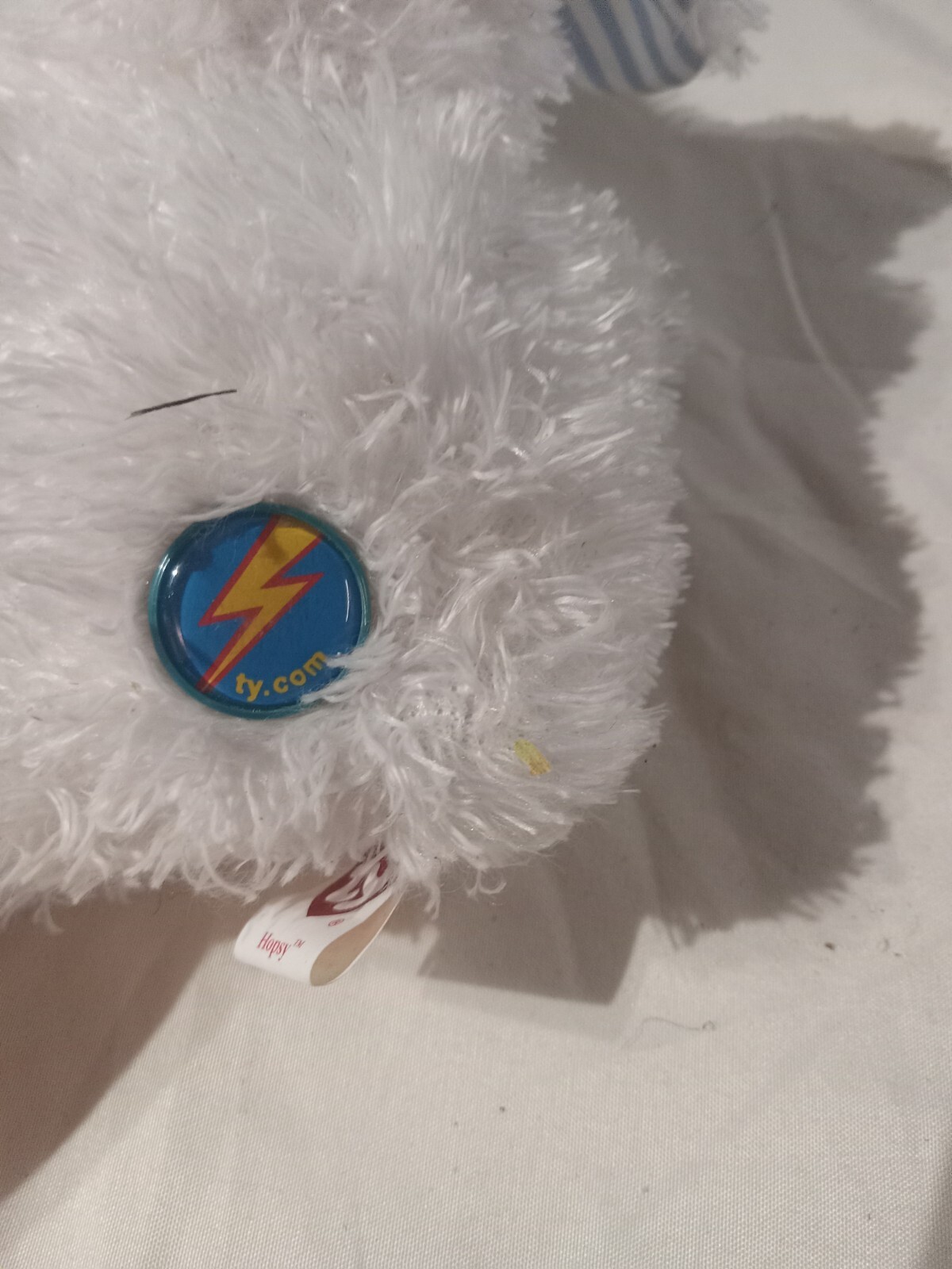 TY HOPSY the BUNNY 2.0 BEANIE BABY 8421420100 | eBay