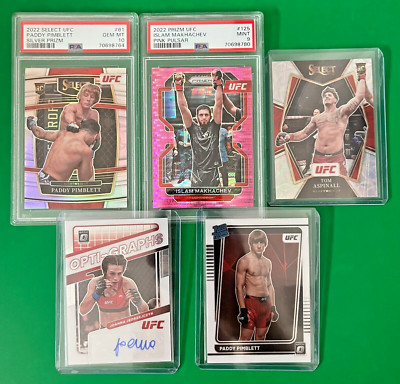 UFC / MMA HOT PACKS -Best on Ebay -12 Cards- 3 Rookies - Look 4 Autos ...