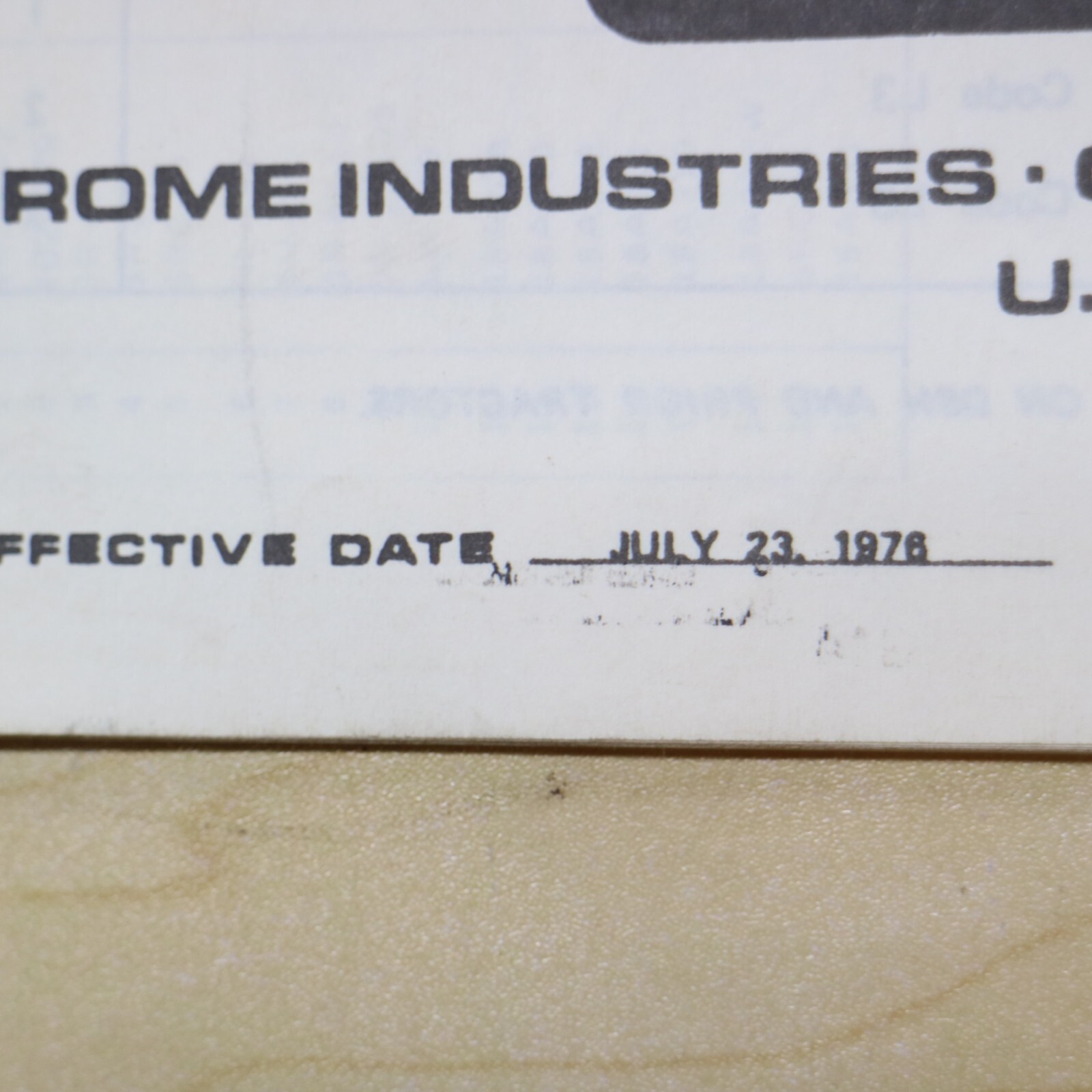 ROME R89H Pull Scraper Spare Parts Manual book catalog list 1976 cat ...