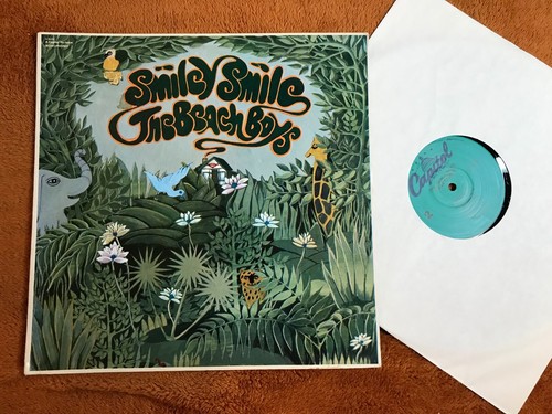 The Beach Boys Smiley Smile '67 '80 re mono capitol n-16158 green label ...