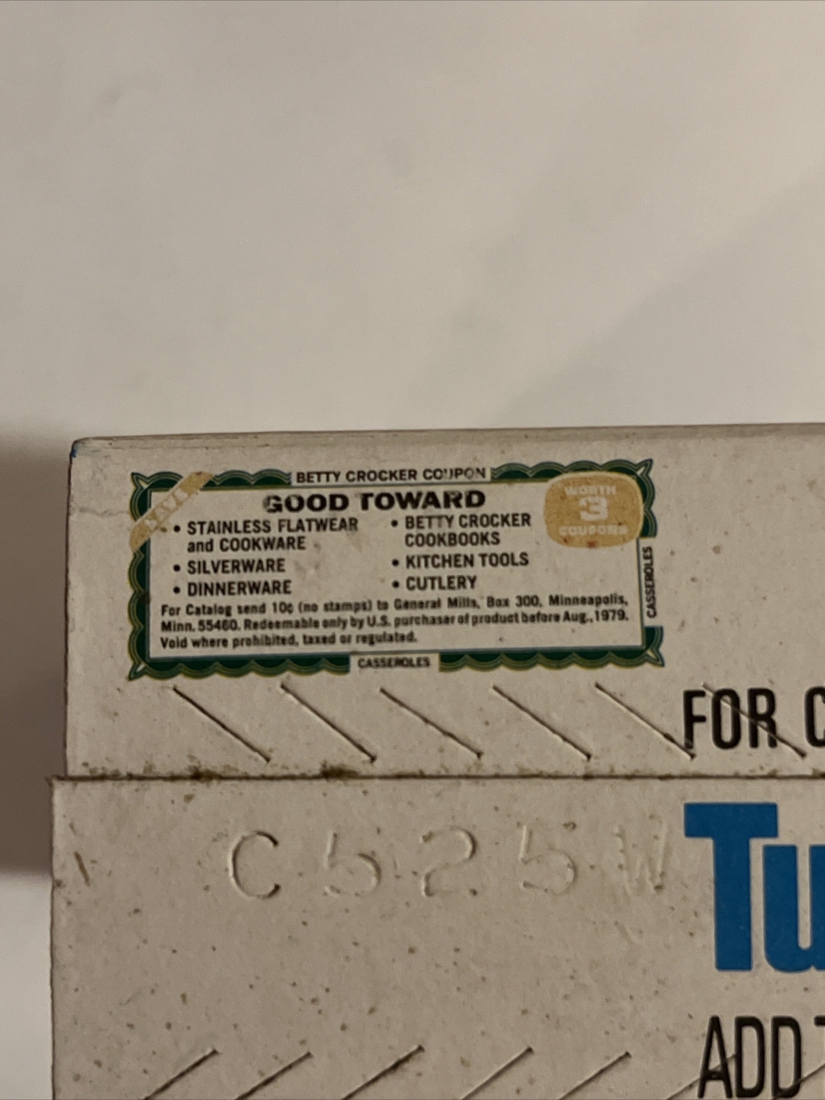 Vintage 1970s Box Of Betty Crocker Tuna Helper NOS Full Unopened | eBay