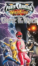 Power Rangers: Wild Force - Curse Of The Wolf (VHS, 2003) for sale ...