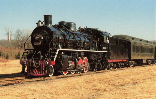 Postcard Train Valley Railroad Co Locomotive 1647 Chinese Built Steam ...