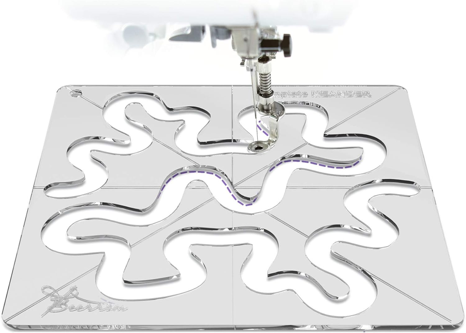 Meander Quilting Templates – Free-Motion Quilt Design – Acrylic ...