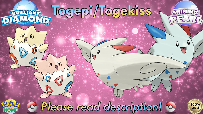 Shiny Togepi Pokemon X