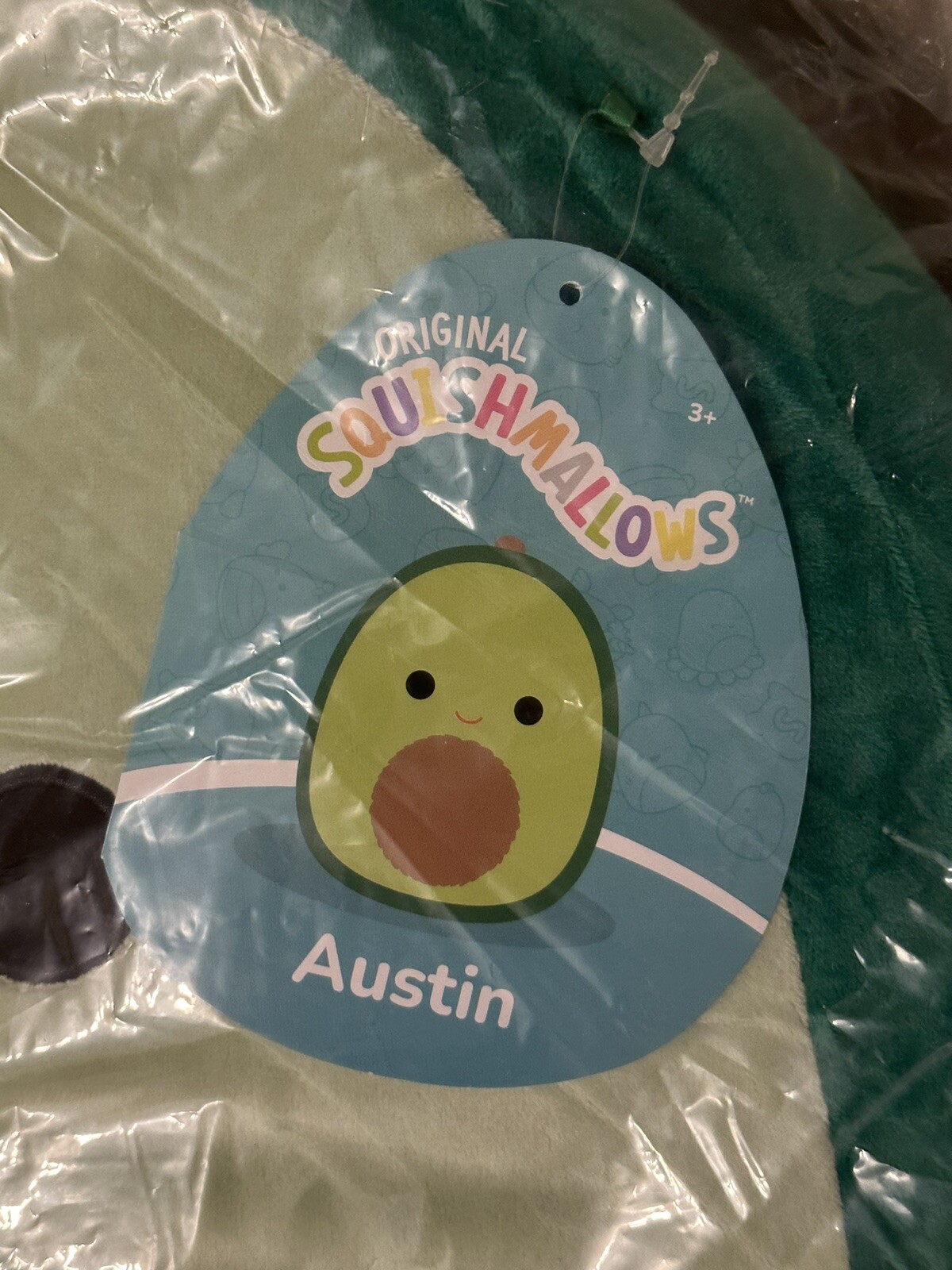 Kelly Squishmallow - Austin the Avocado Squishmallow Pillow Plush Toy ...