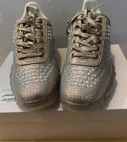 Cape Robbin Sneakers (NS41 000DOA)Pink Shimmering Glitter Platform Lace up