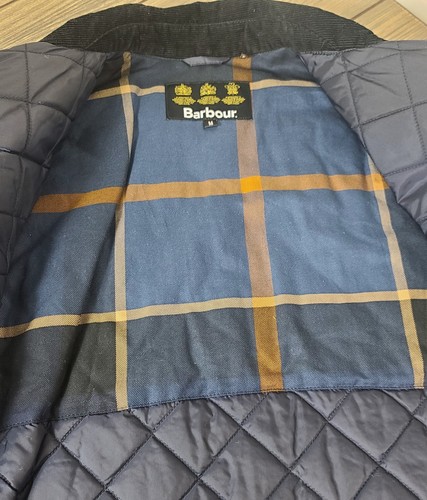 BARBOUR FAWDEN WAX MEN'S JACKET BLACK SIZE M | eBay