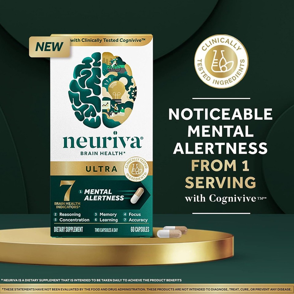 Ultra Brain Health Mental Alertness Memory Focus (60 Caps) | eBay