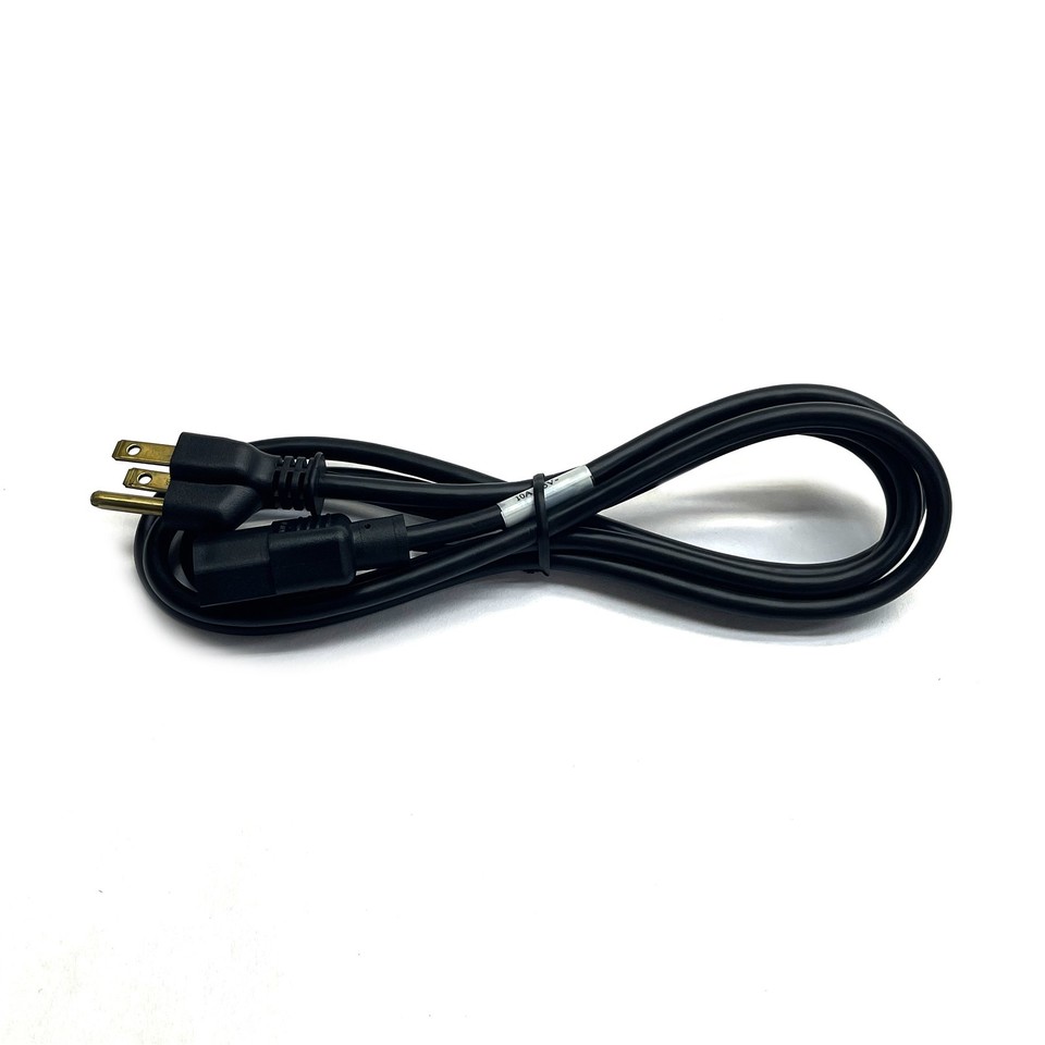 AC Power Cord Standard PC Computer Monitor Desktop Cable 6FT 3 Prong ...