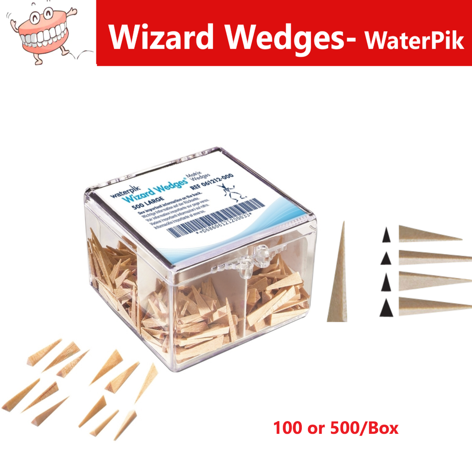 Dental Wizard Wedges Matrix Wedges Assorted, SLim Jim, 100 or 500/Bx ...