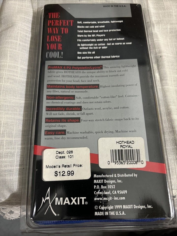 Maxit Hot Head Balaclava | eBay