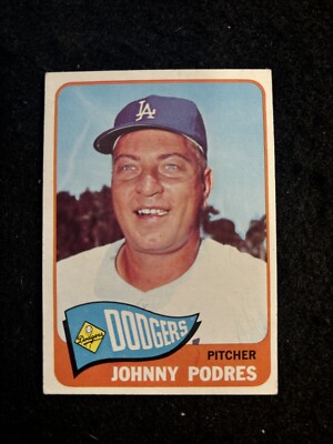 1965 TOPPS # 387 JOHNNY PODRES EX+ C 4387 | eBay