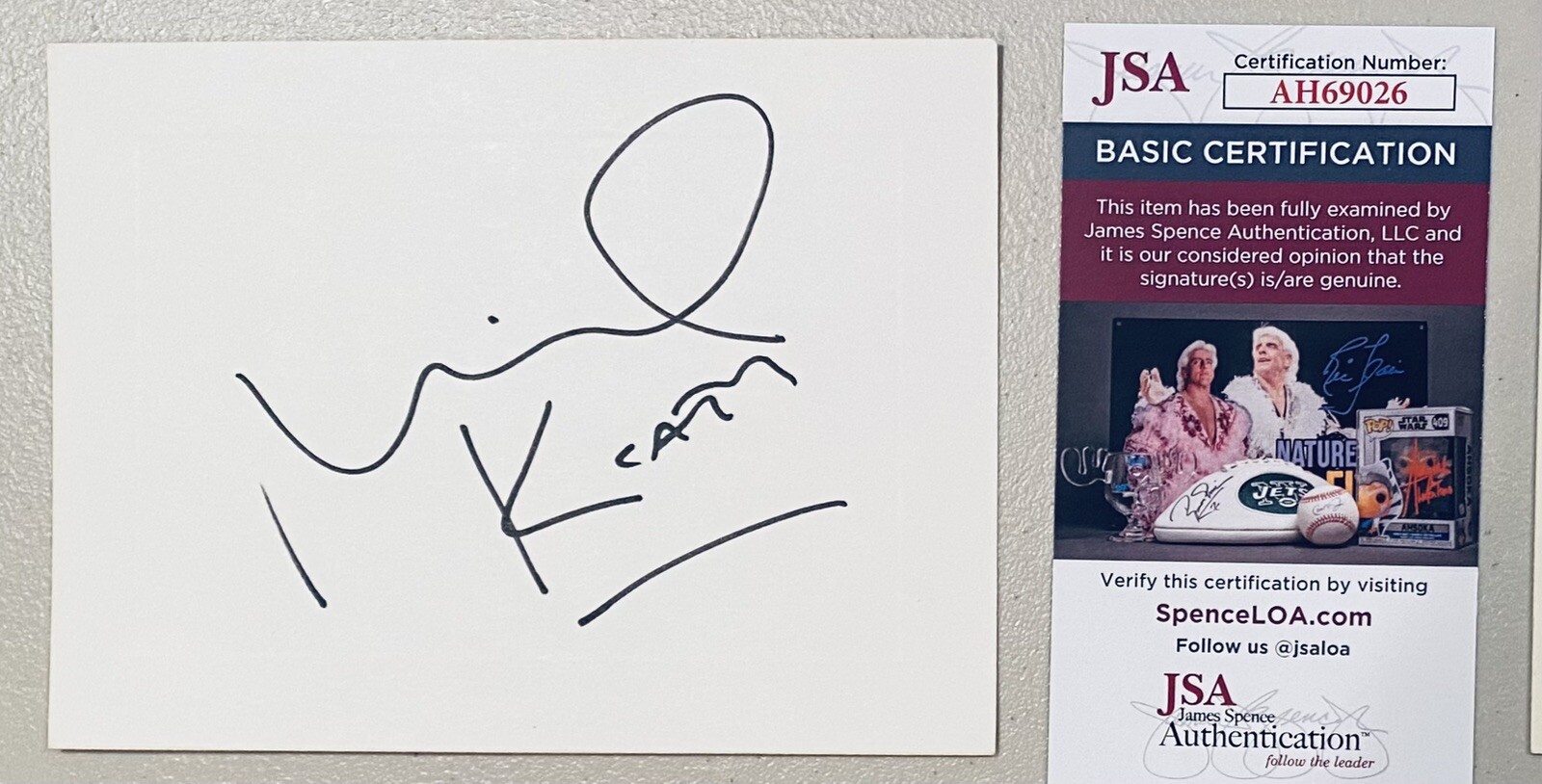 Michael Keaton Signed Autographed 4.5 x 6 Card JSA Cert Batman | eBay