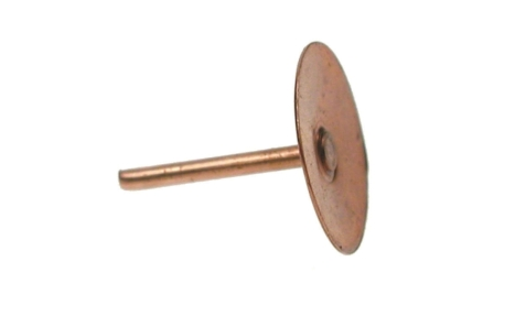 Copper Disc Rivets19mm Disc Rivets 3/4in Shank 3/4in Disc Cement Roof ...